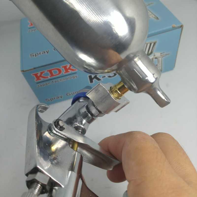 Jual Kdk Spray Gun Alat Semprot Cat Spet Tabung Atas K 3 Sped Duco Spet ...