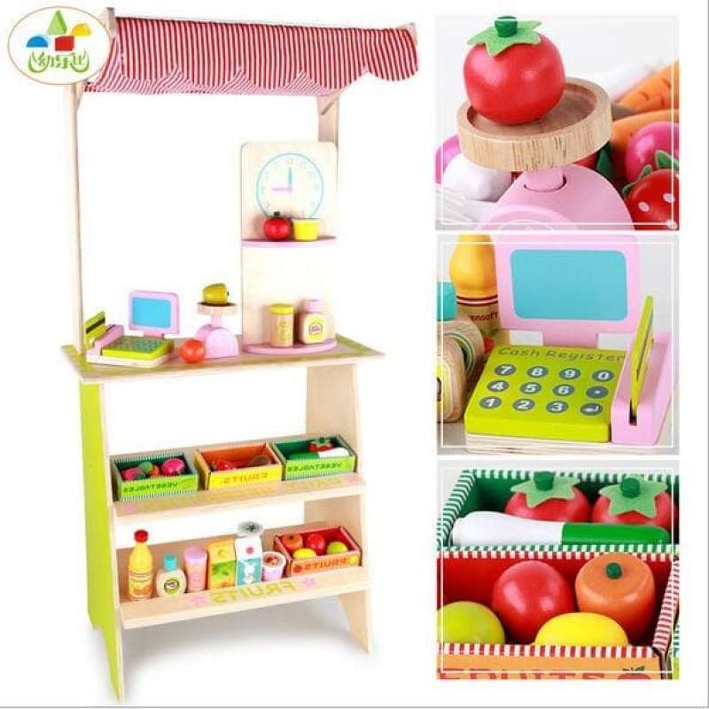 Jual Wooden Toys Market Booth - Mainan Anak kayu market stand di Seller ...