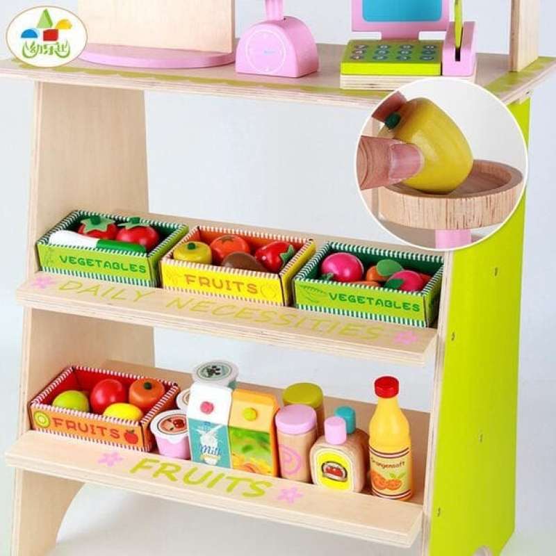 Jual Wooden Toys Market Booth - Mainan Anak kayu market stand di Seller ...