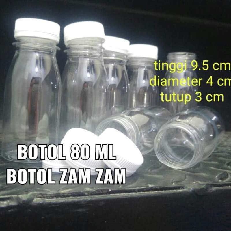 Promo BOTOL JELLY / BOTOL KAPSUL 80 ml Diskon 10% di Seller Rumah Botol ...