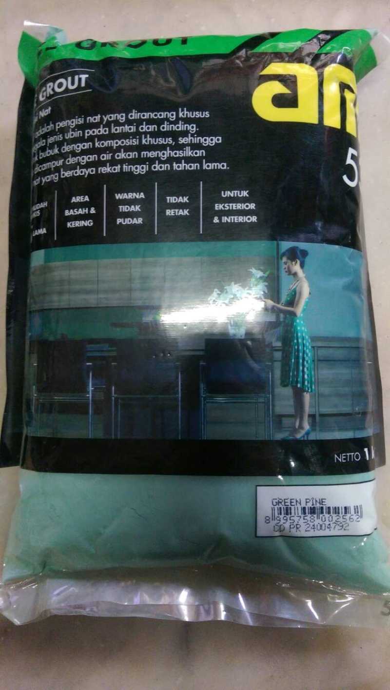 Jual Am 53 Hijau Tile Grout Semen Pengisi Nat Keramik Green Pine Am53 ...