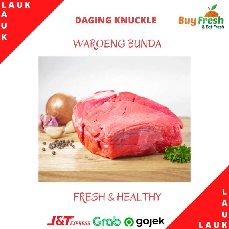 Jual PROMO DAGING SAPI KELAPA KNUCKLE PAHA BELAKANG (MUDA) 1 KG - HARGA ...