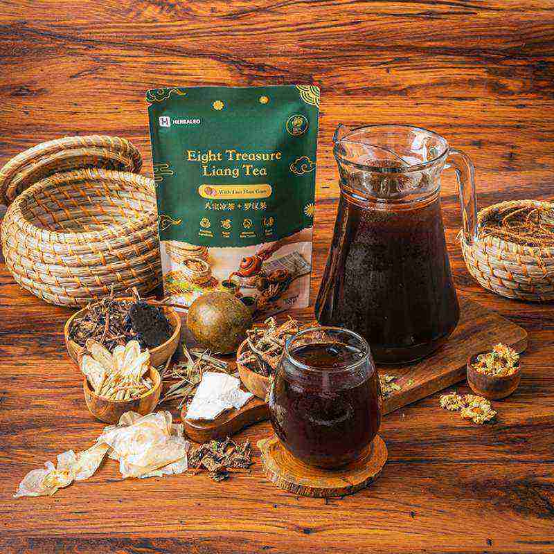 Jual Eight Treasure Liang Tea With Luo Han Guo - Minuman Untuk Panas ...