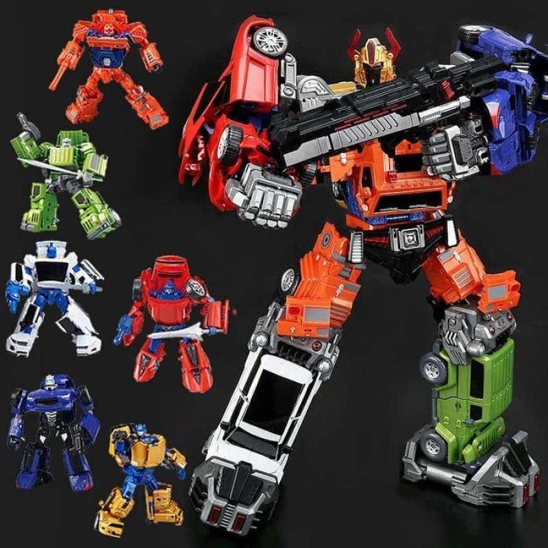 Jual WeiJiang Transformers Throttlebot - Robot Adjustment Car Team ...