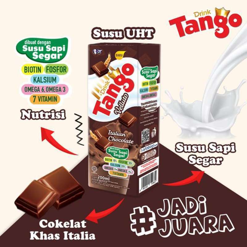Jual TANGO DRINK Rasa Banana Susu Sapi Segar UHT #JADIJUARA [200 ml x ...
