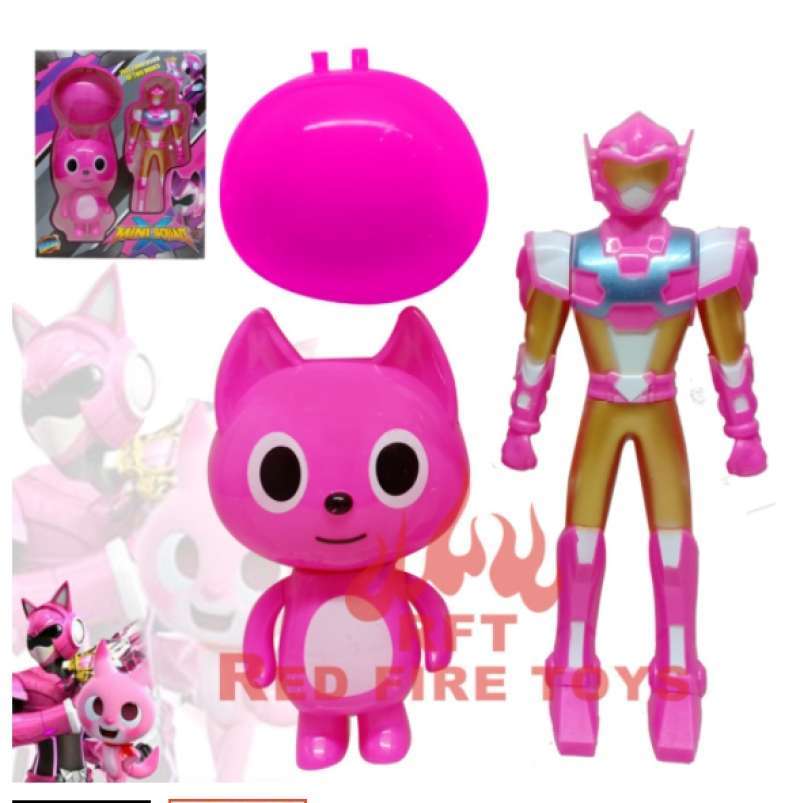 Jual Mainan Mini Force Ranger Robot Dan Maskot Miniforce Sammy Volt ...