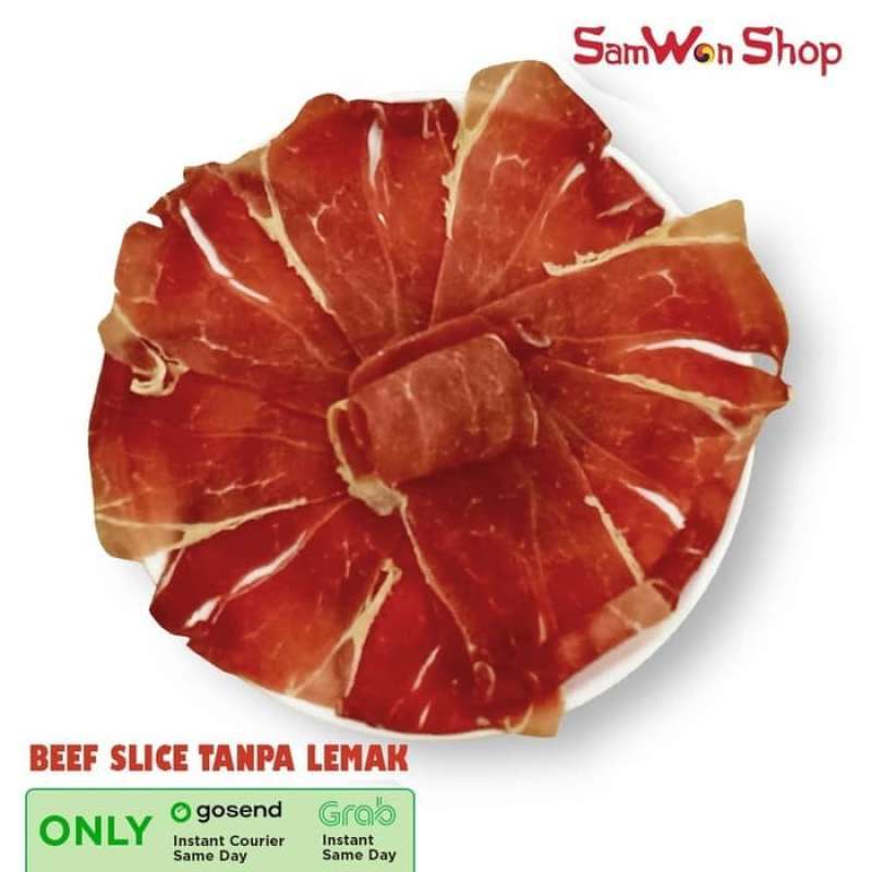 Promo BEEF SLICE TANPA LEMAK 1 KG - DAGING SAPI IRIS BBQ SHABU - SHABU ...