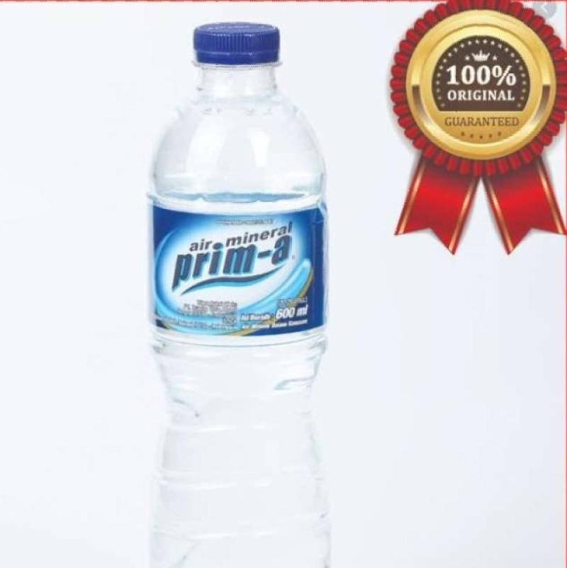 Jual PRIMA AIR MINERAL AIR MINERAL DALAM KEMASAN BOTOL 24X600ML di ...