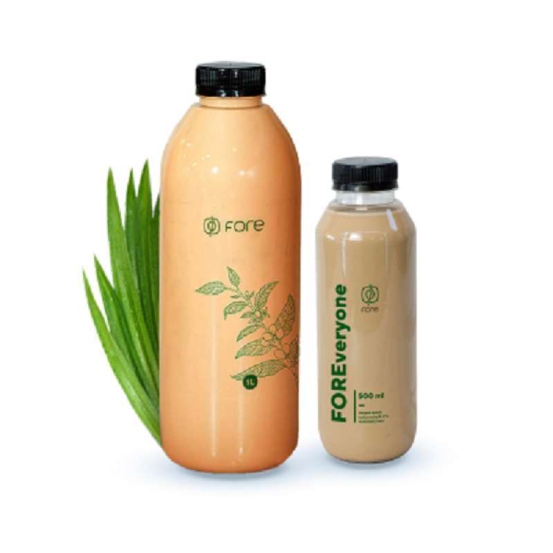 Jual Fore Coffee Aren Latte 500ml + Pandan 1l Di Seller Fore Coffee ...