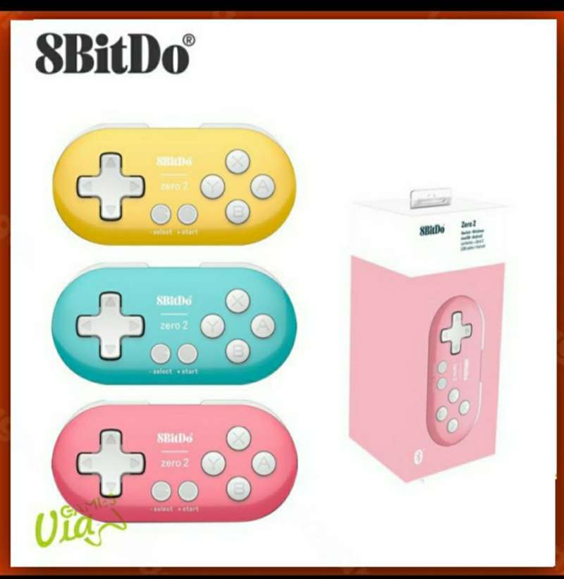 Jual 8BITDO Zero 2 Mini Bluetooth Gamepad Controller Switch - PC ...