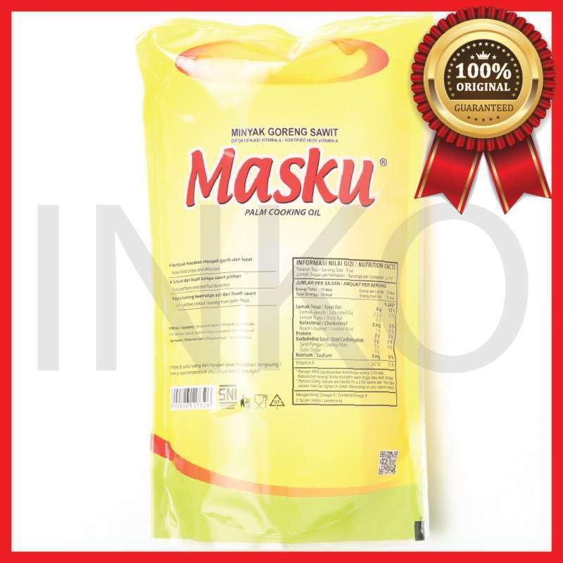 Jual Masku Minyak Goreng Sawit Palm Cooking Oil Vitamin A Gurih Refill ...