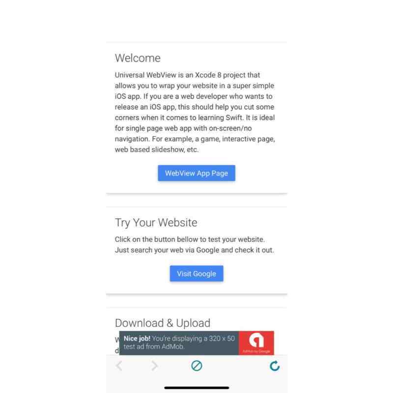 Jual Jasa Pembuatan Aplikasi Webview Untuk Ios Dengan Push Notification, Admob, In-app Purchase ...
