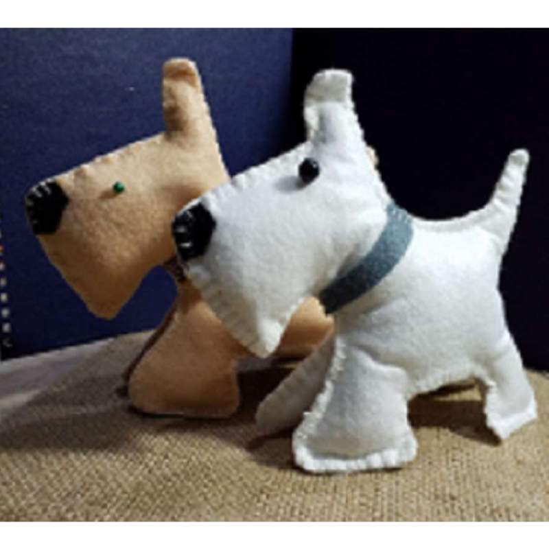 Jual Paket DIY Boneka flanel / Snowy/ all in one/for beginner : cara ...