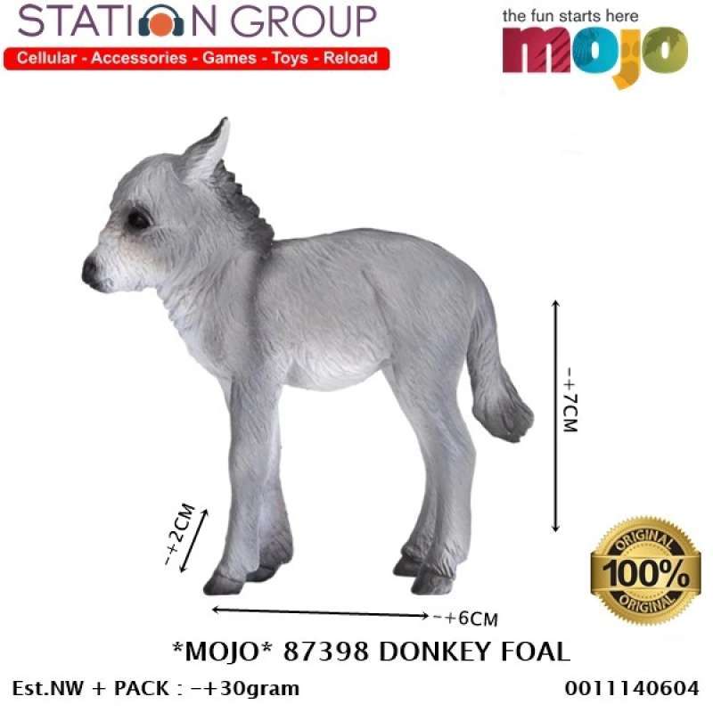 Promo MOJO 87398 DONKEY FOAL - ACTION FIGURE Diskon 2% di Seller ...