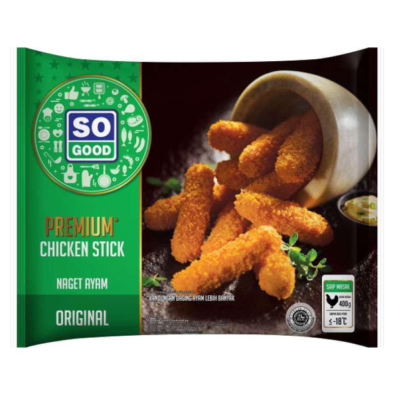 Jual So Good Chicken Stick Premium 400 Gr di Seller Hypermart Jember ...