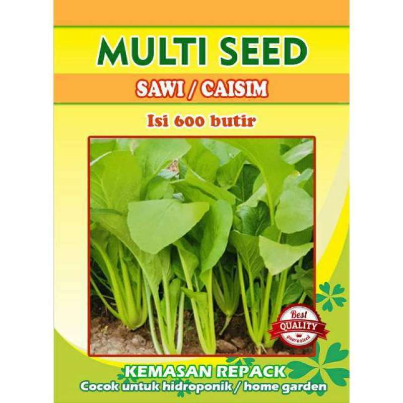 Jual Benih Bibit Sawi Caisim Manis 600 biji repack di Seller CV. Multi ...