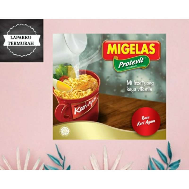 Promo MIGELAS RASA KARI AYAM ISI 10 PCS / MIE GELAS MURAH BANGET Diskon ...