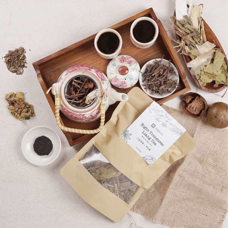 Jual Eight Treasure Liang Tea with Luo Han Guo - Minuman Untuk Panas ...