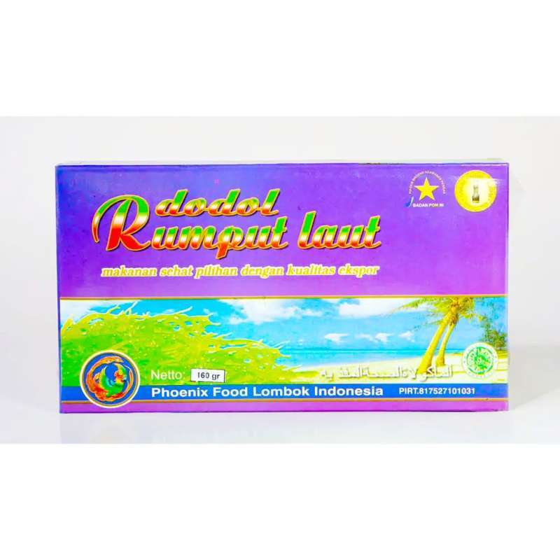 Jual DODOL RUMPUT LAUT KEMASAN KOTAK KHAS LOMBOK CEMILAN RUMPUT LAUT di ...
