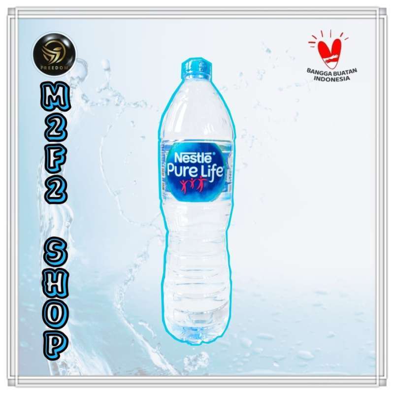 Promo Air Mineral Nestle Pure Life Botol Besar - 1500 Ml | 1,5 Liter ...