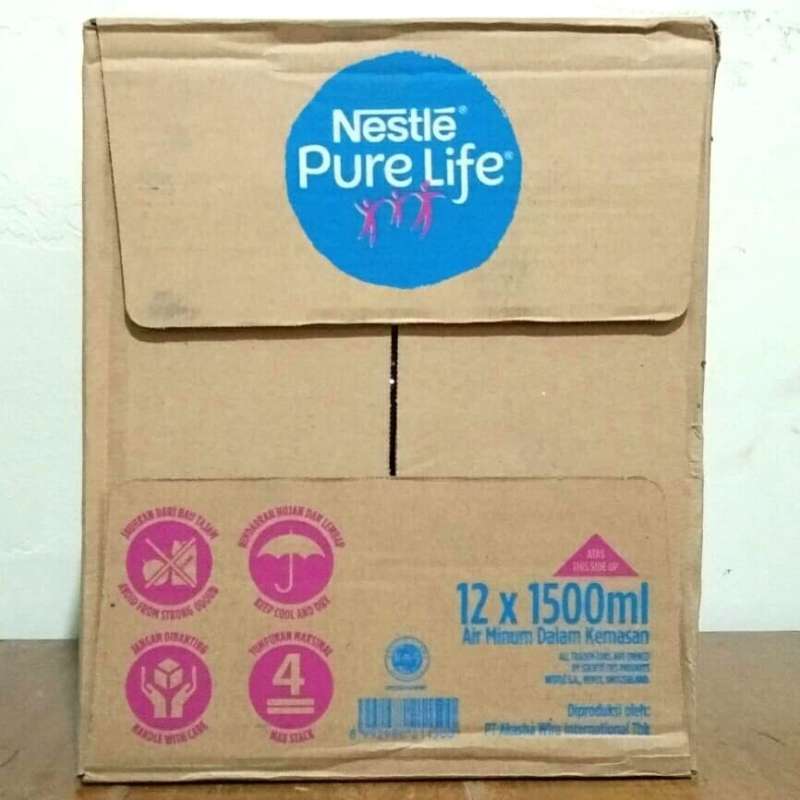 Promo Air Mineral Nestle Pure Life Botol Besar - 1500 Ml | 1,5 Liter ...