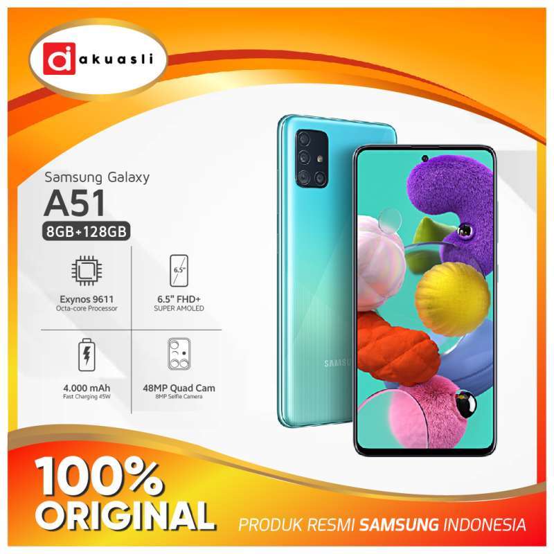 Jual Samsung Galaxy A51 RAM 8 GB ROM 128 GB 8/128 ORIGINAL - Garansi ...