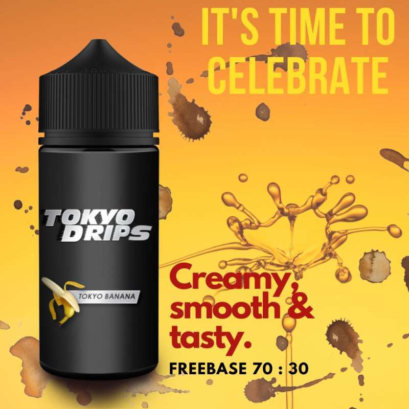 Promo Liquid 100ml | Tokyo Banana | Tokyo Drips | Promo Gila | Liquid ...