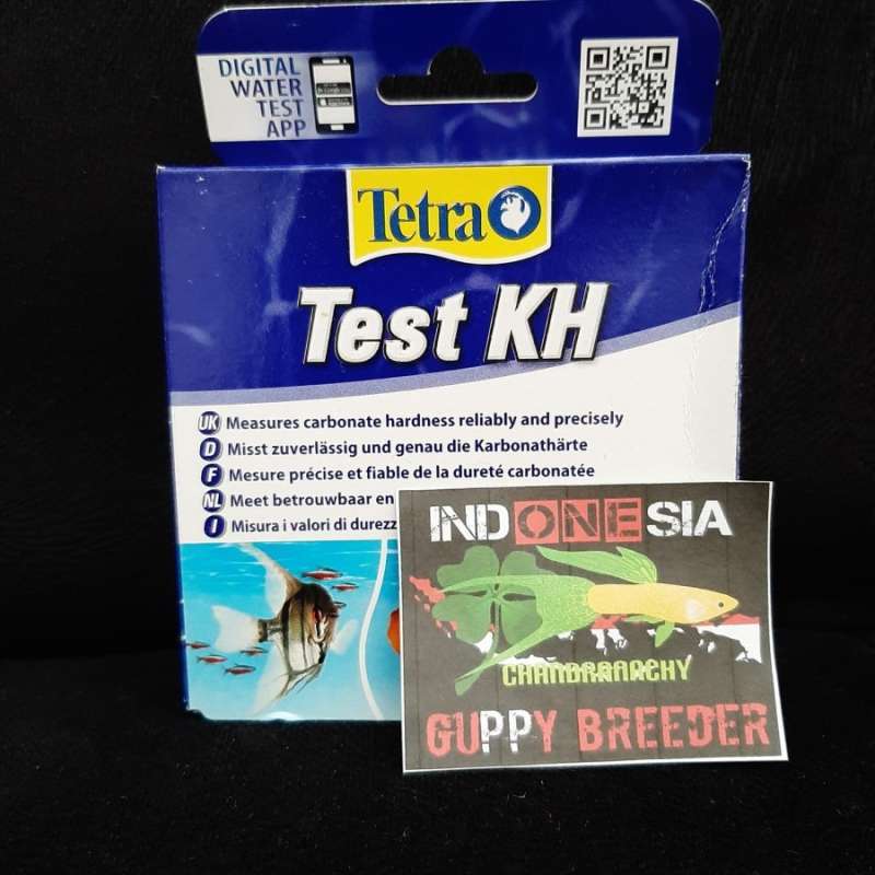 Jual test kH tetra water test kit kH air laut, aquascape, kolam ...