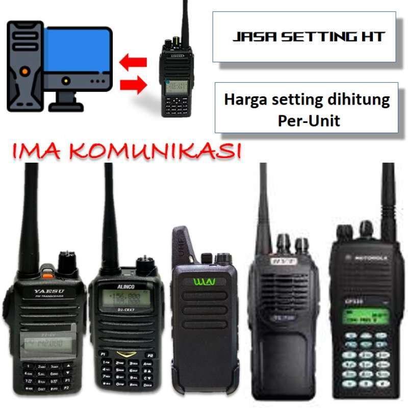 Jual JASA SETTING PROGRAM RADIO HT DAN RIG di Seller IMA COMMUNICATION ...