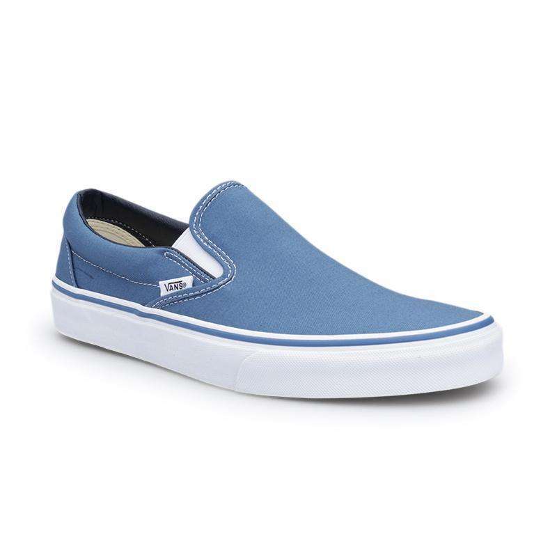 Promo Vans UA Classic Slip-On Sepatu Pria - Navy [VN000EYENVY] Diskon ...