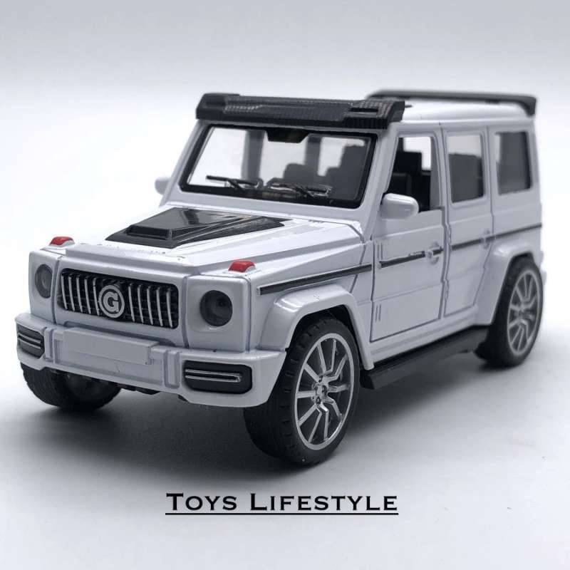 Jual Mainan Mobil Anak Diecast Mercedes Benz G63 Amg / G Class (putih ...