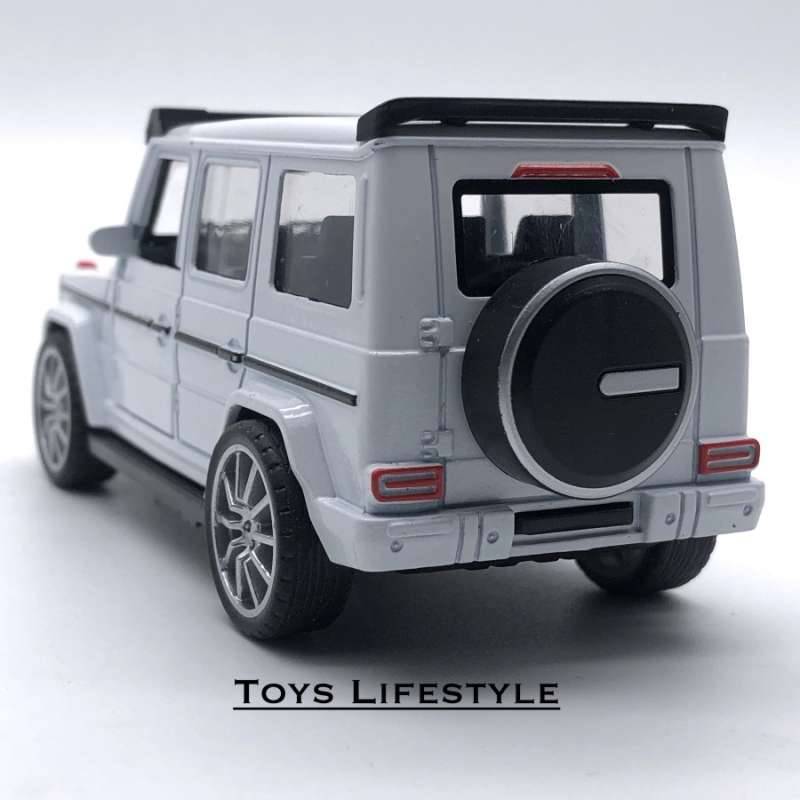 Jual Mainan Mobil Anak Diecast Mercedes Benz G63 Amg / G Class (putih ...