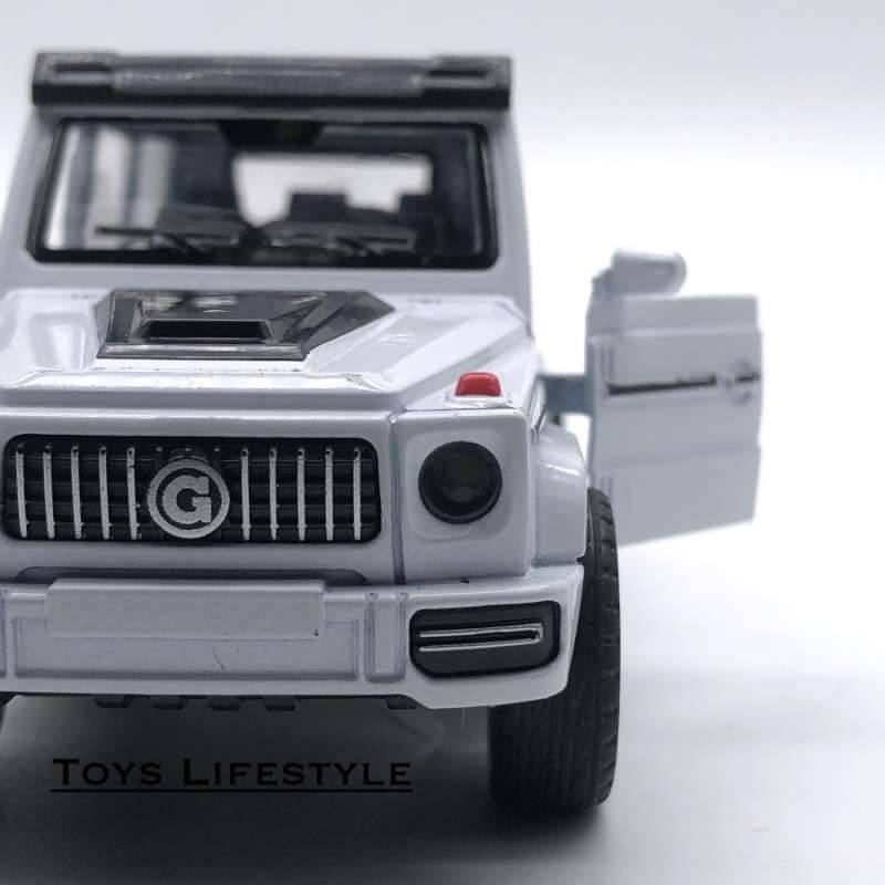 Jual Mainan Mobil Anak Diecast Mercedes Benz G63 Amg / G Class (putih ...