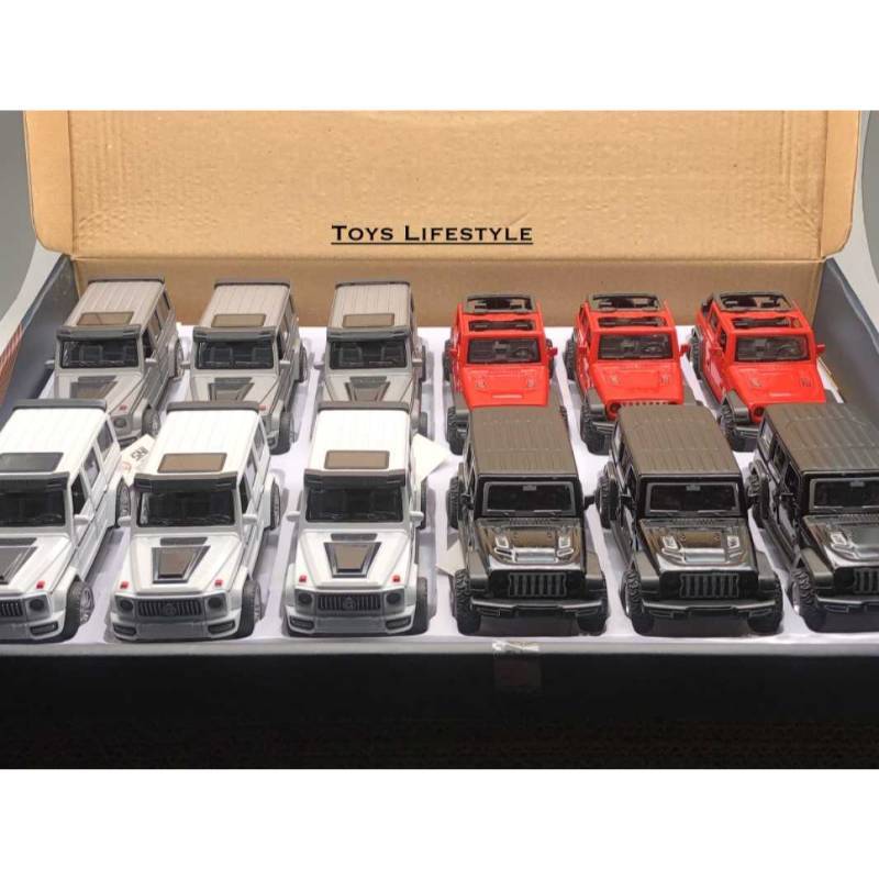 Jual Mainan Mobil Anak Diecast Mercedes Benz G63 Amg / G Class (putih ...