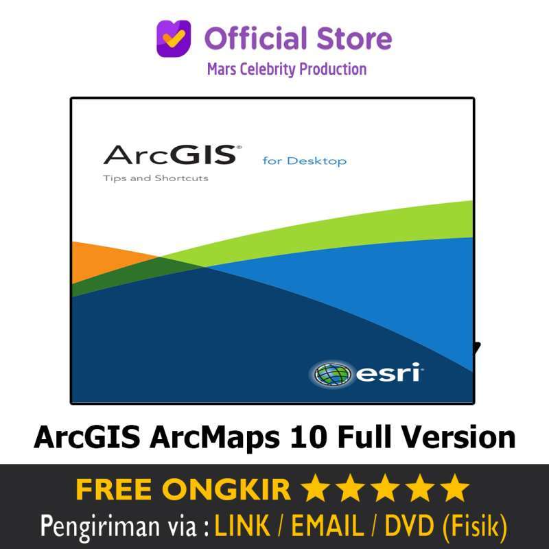 Jual Software Arcgis Arcmaps 10 Full Version - Arc Gis Maps Lifetime Terbaru Di Seller Mars ...