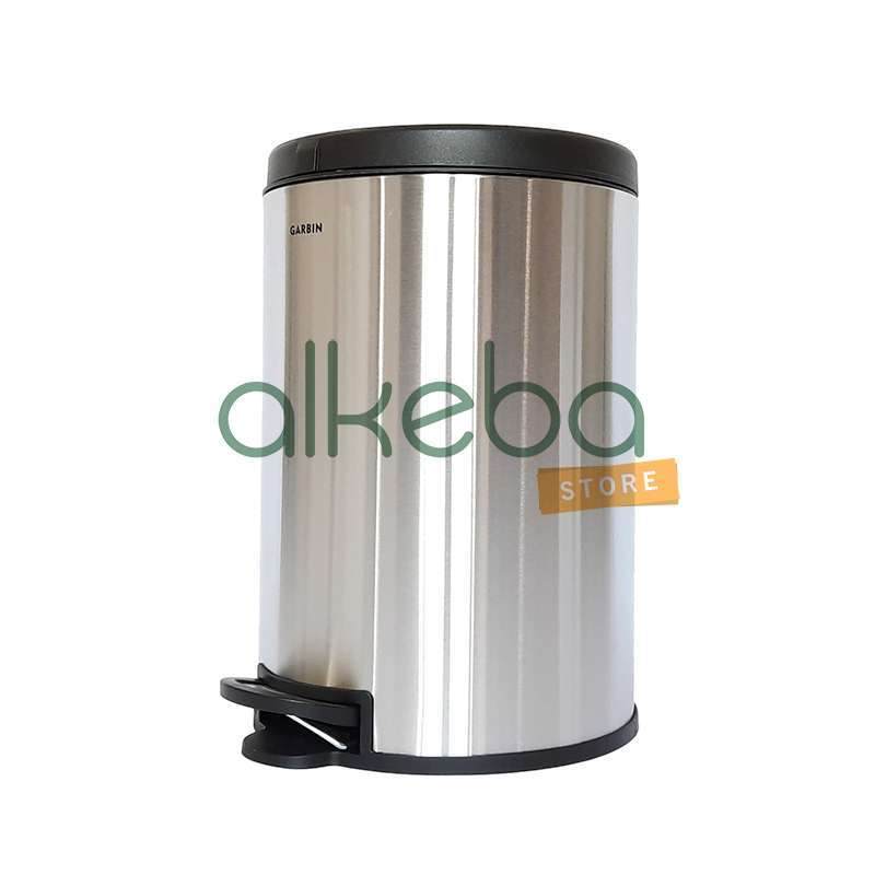 Jual Tempat Sampah Stainless 7 Liter Standard Injak Pedal Dust Bin Indoor Garbin Di Seller Alat ...