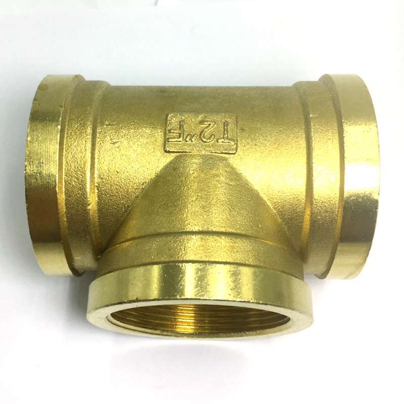 Jual G2 3-way Female * Female * Female Thread Brass Adapter Connector ...