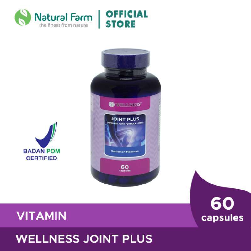 Promo Wellness Joint Plus - 60 Capsules Diskon 25% Di Seller Natural Farm Official Store ...