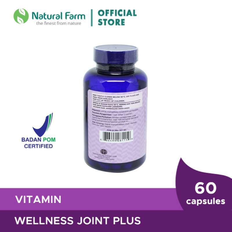 Promo Wellness Joint Plus - 60 Capsules Diskon 25% Di Seller Natural ...