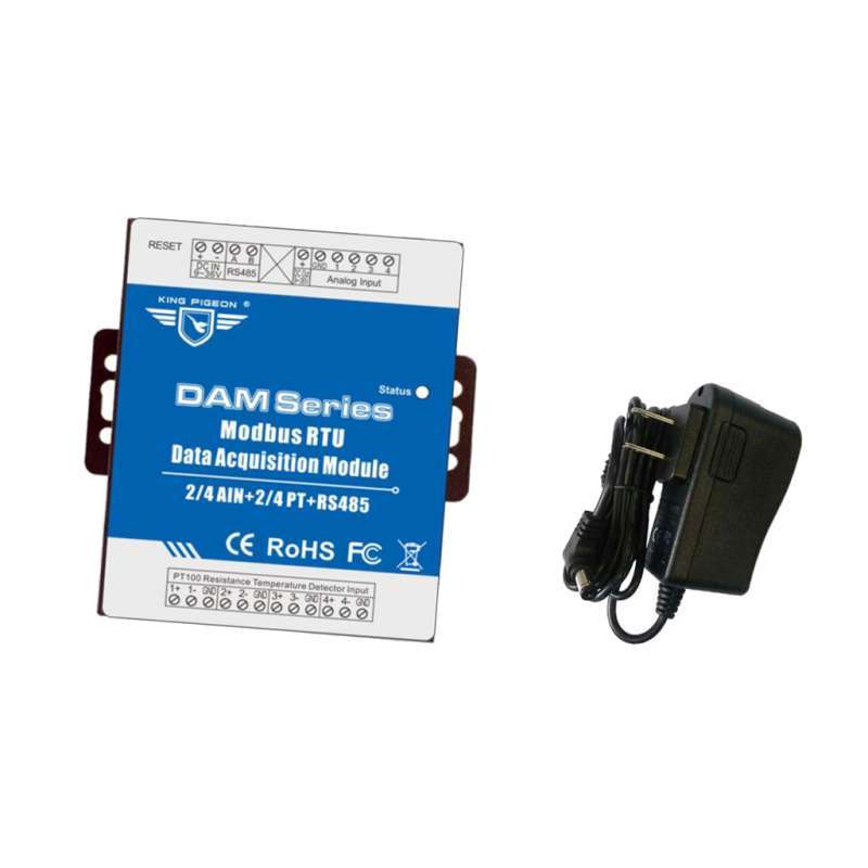 Jual Dam124 Modbus Rtu Data Acquisition Module 4 Ch Analog Input Us ...