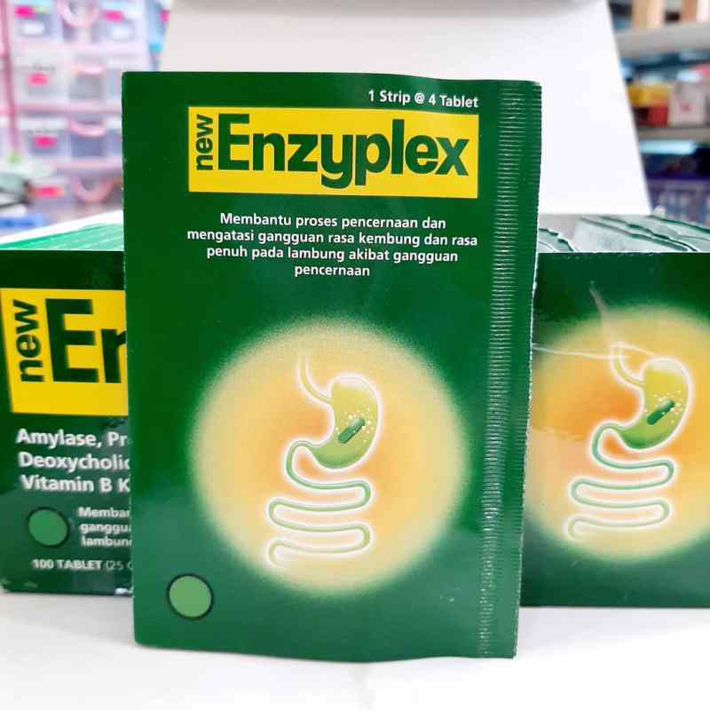 Jual ENZYPLEX 1 STRIP ISI 4 TABLET di Seller LWShop - Mampang Prapatan ...