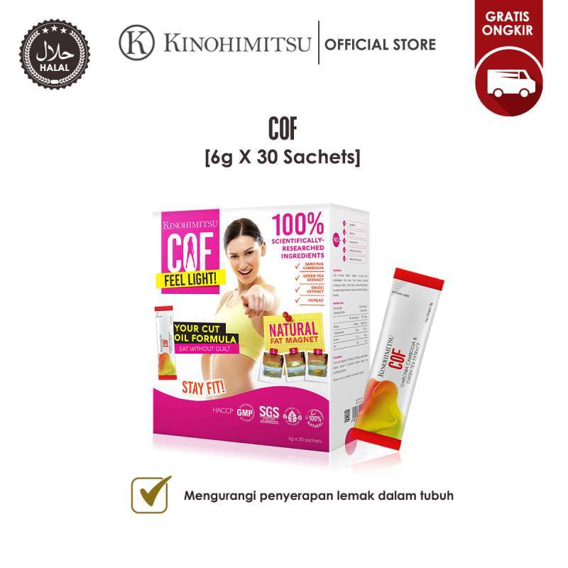 Promo Kinohimitsu COF 6g X 30 Sachets Diskon 55% di Seller Kinohimitsu - Singapore | Blibli