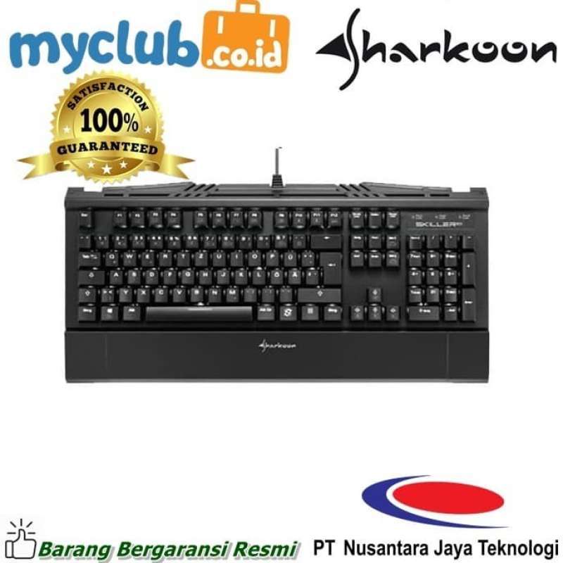 Jual Sharkoon Keyboard Shark Skiller SGK1 Blue Switch - Gaming Series ...