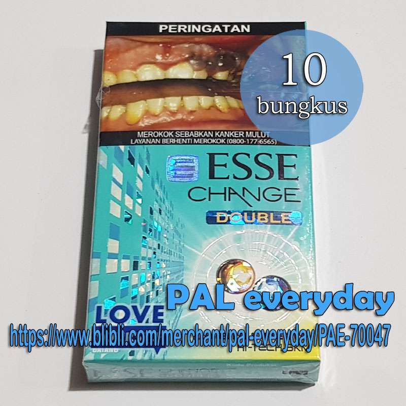 Jual Esse Change Double 20 Rokok [1 Slop / 10 Bungkus @ 20 Batang ...