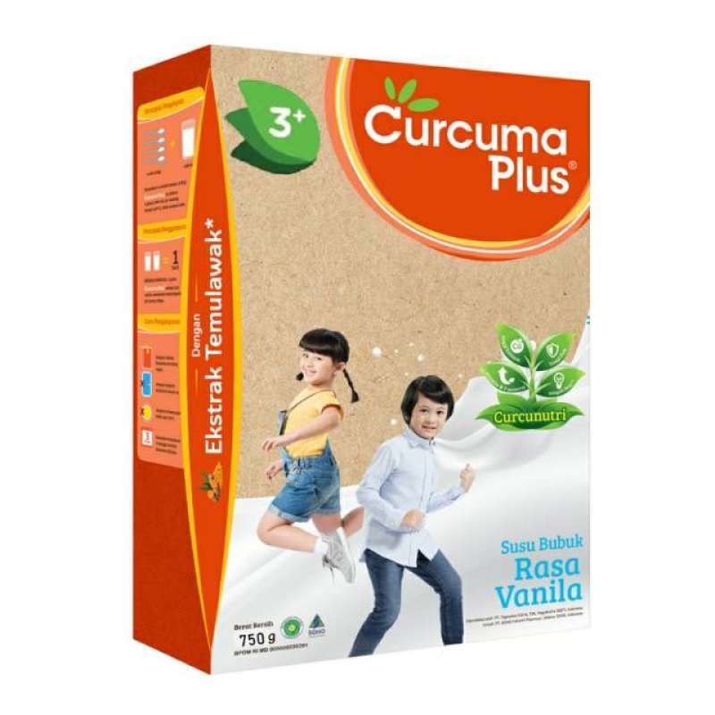 Jual Curcuma Plus Extra Curcuma Vanilla Susu Bubuk [750 g] di Seller ...