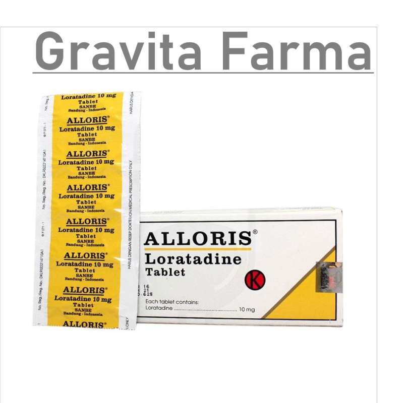 Jual ALLORIS 10 MG PER STRIP (10 TABLET) di Seller Apotek Gravita Farma ...