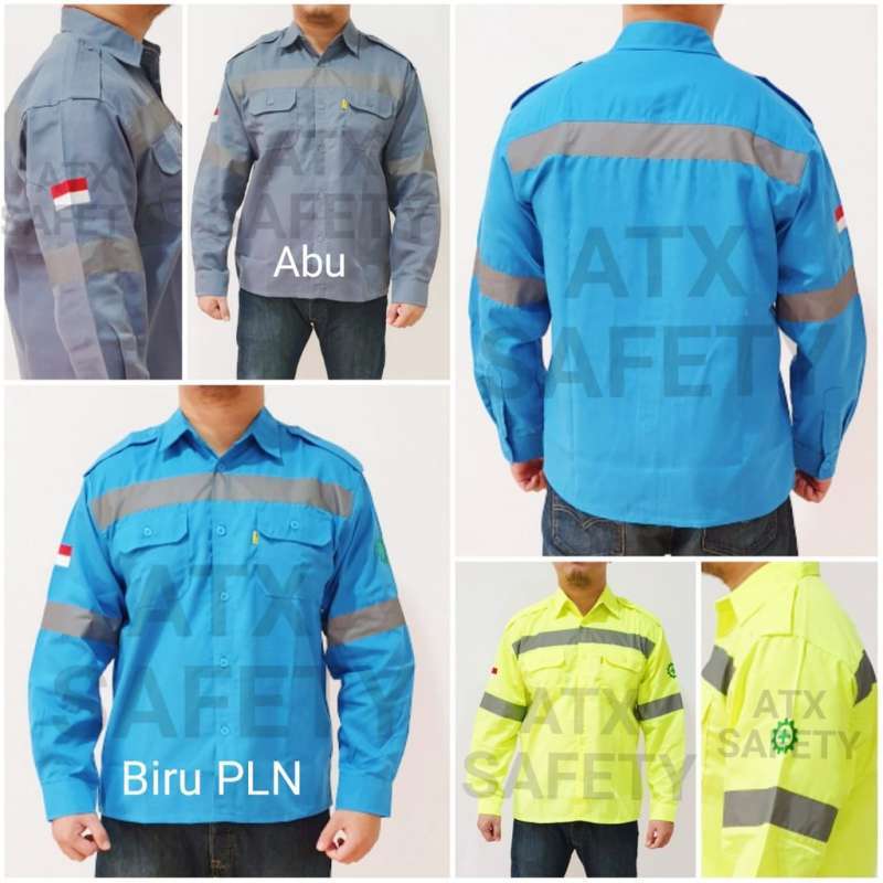Jual Wearpack Safety ATX Baju Safety Baju Kerja Bordir K3 dan Bendera ...
