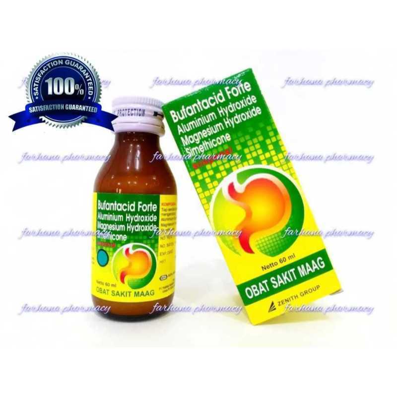 Jual Bufantacid Forte Suspensi 60 ml - Obat Sakit Maag & Lambung di ...