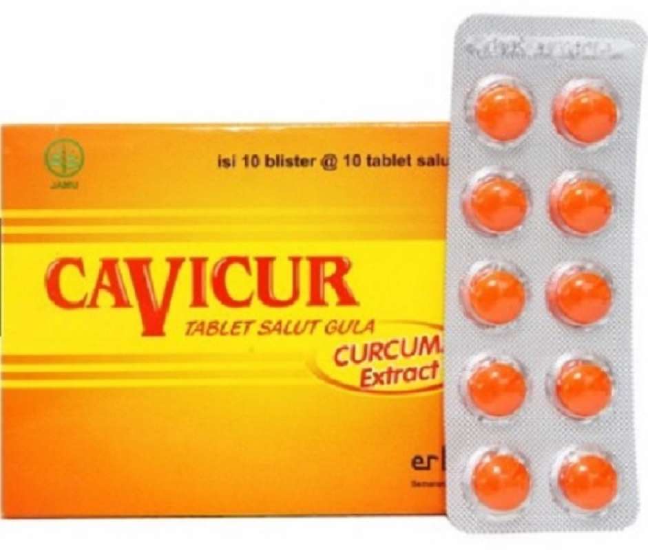 Jual Cavicur [ Strip / 10 Tablet ] di Seller G-Mart - Bintara, Kota ...