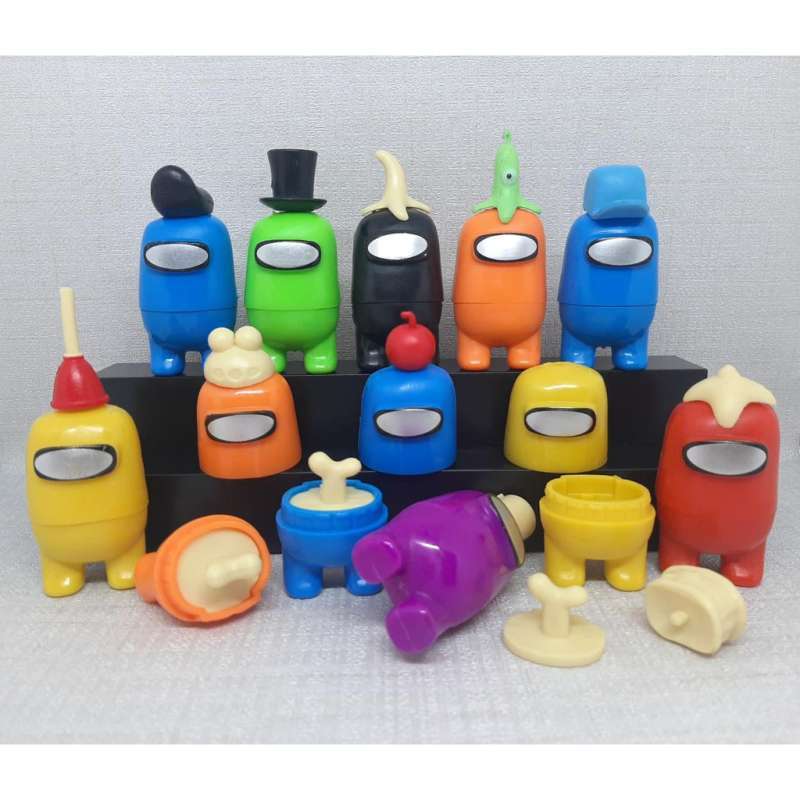 Promo Action Figure Among Us Impostor Set 11 Diskon 8% Di Seller Ci ...